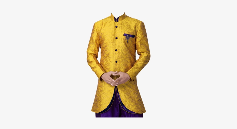 Sherwani Photo Suit - Sherwani For Photoshop Transparent PNG - 320x480 ...