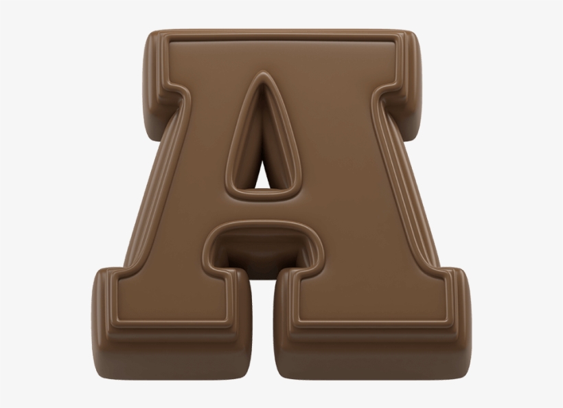 Chocolate Present Font - Letter Chocolate Transparent PNG - 595x595 ...
