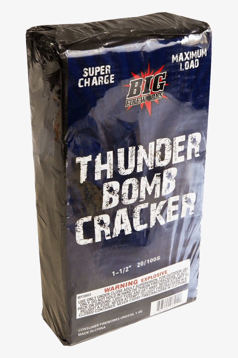 8 20 100 Thunder Bomb Crackers Full Brick - Diwali Crackers Thunder Bombs Transparent PNG ...