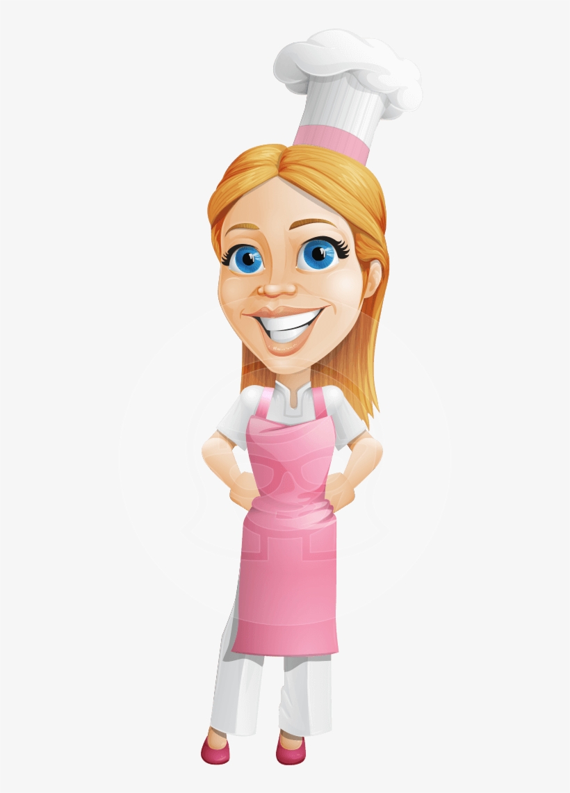 Banner Transparent Baker Character Charlotte Cabernet - Cartoon Lady ...