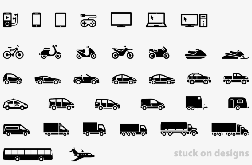 Stuck - Vehicles Icons Transparent PNG - 960x582 - Free Download on NicePNG
