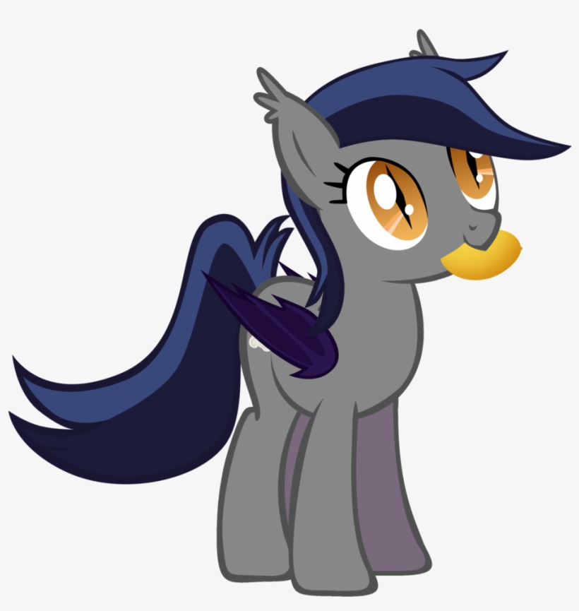 Zee66, Bat Pony, Cute, Death Stare, Fruit, Mango, Mouth - Mlp Bat Pony ...