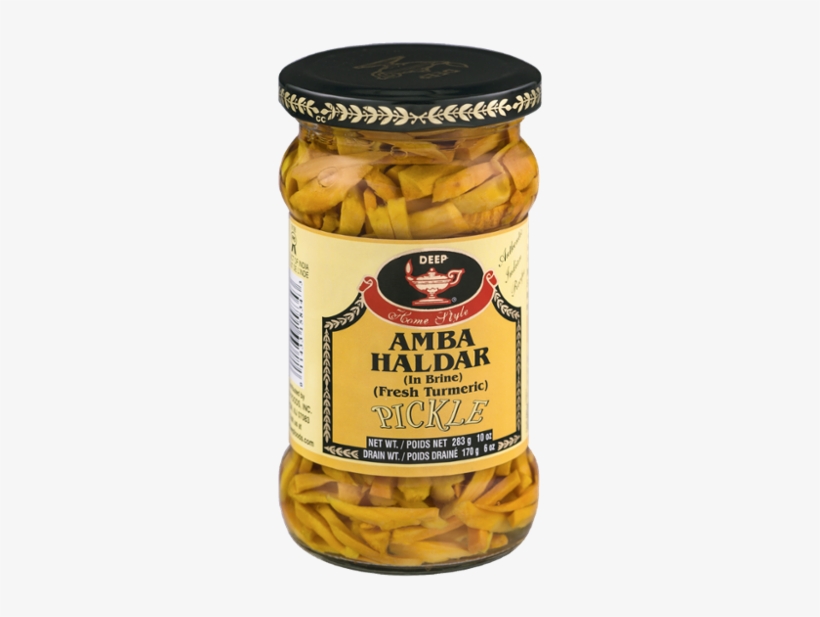 Deep Amba Haldar Pickle (fresh Turmeric) 23 Oz (652 Transparent PNG ...