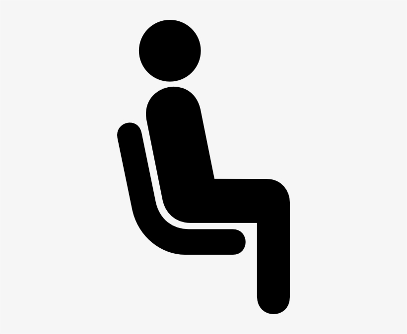 Download Stick Figure Sitting On Chair - HD Transparent PNG - NicePNG.com