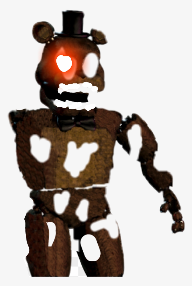 I Made An Broken Nightmare Freddy All By Myself - Cartoon Transparent ...