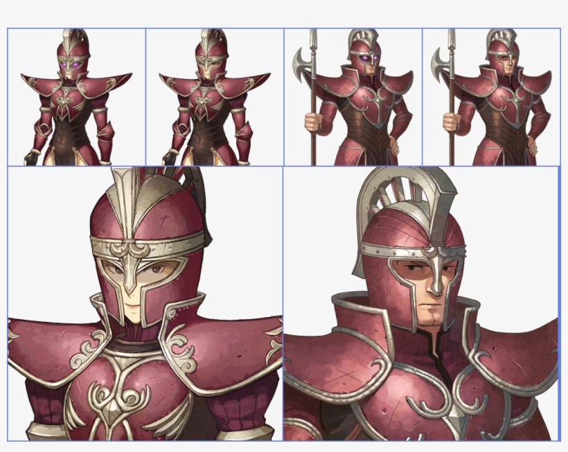 Click For Full Sized Image Paladin - Fire Emblem Echoes Portraits ...