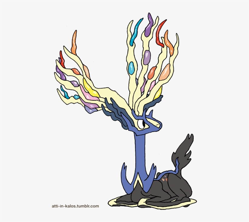 Xerneas - Illustration Transparent PNG - 578x685 - Free Download on NicePNG