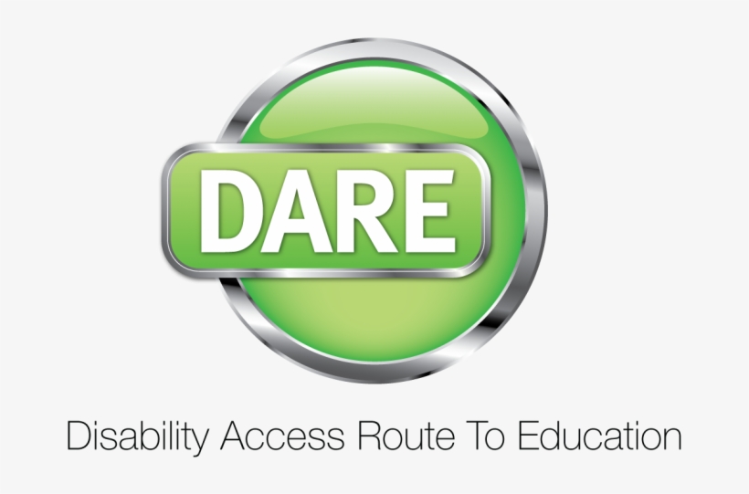 Dare Logo With Writing Disability Access Route To Education ...