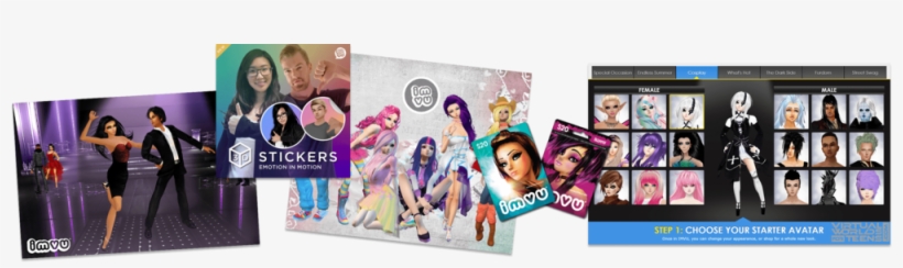 Imvu Header - Header Transparent PNG - 1000x249 - Free Download on NicePNG