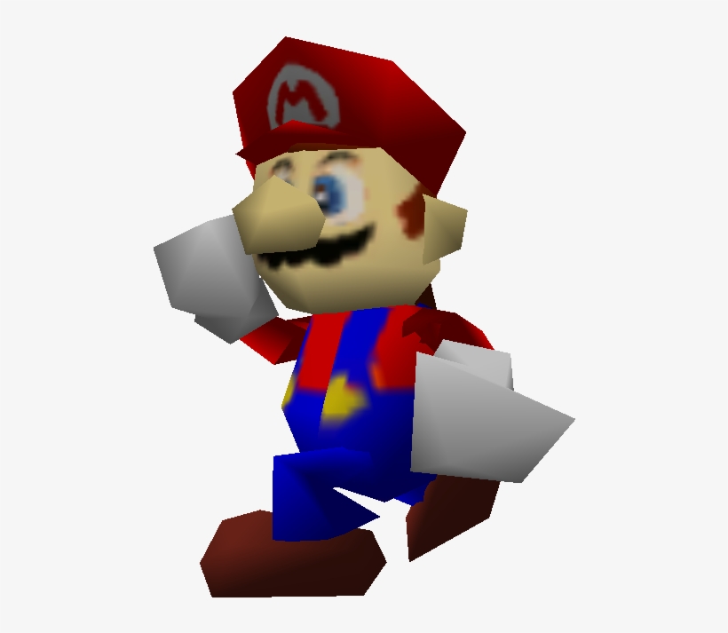Mario 64 Kth-ssbb - Mario Smash 64 Png Transparent PNG - 486x646 - Free ...