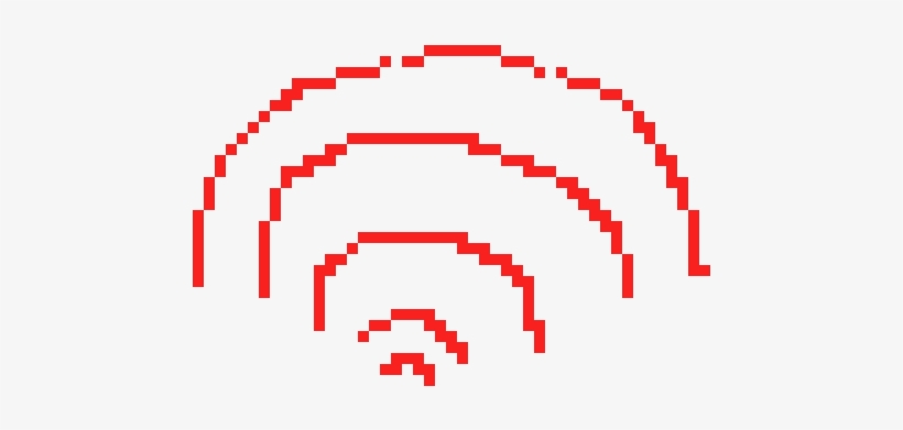 Radio Waves - Minecraft Pixel Art Emojis Transparent PNG - 540x350 ...