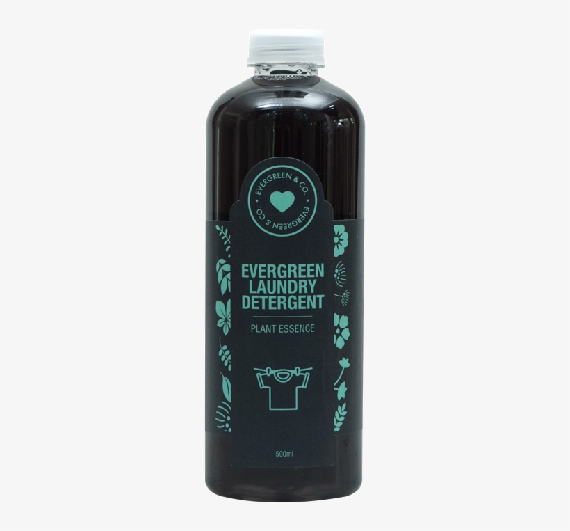 Evergreen Premium Laundry Detergent - Efficient Energy Use Transparent ...