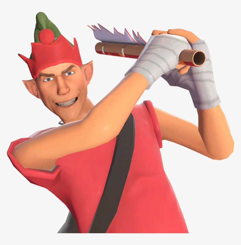 Big Elfin Deal - Tf2 Scout Elf Set Transparent PNG - 775x753 - Free ...