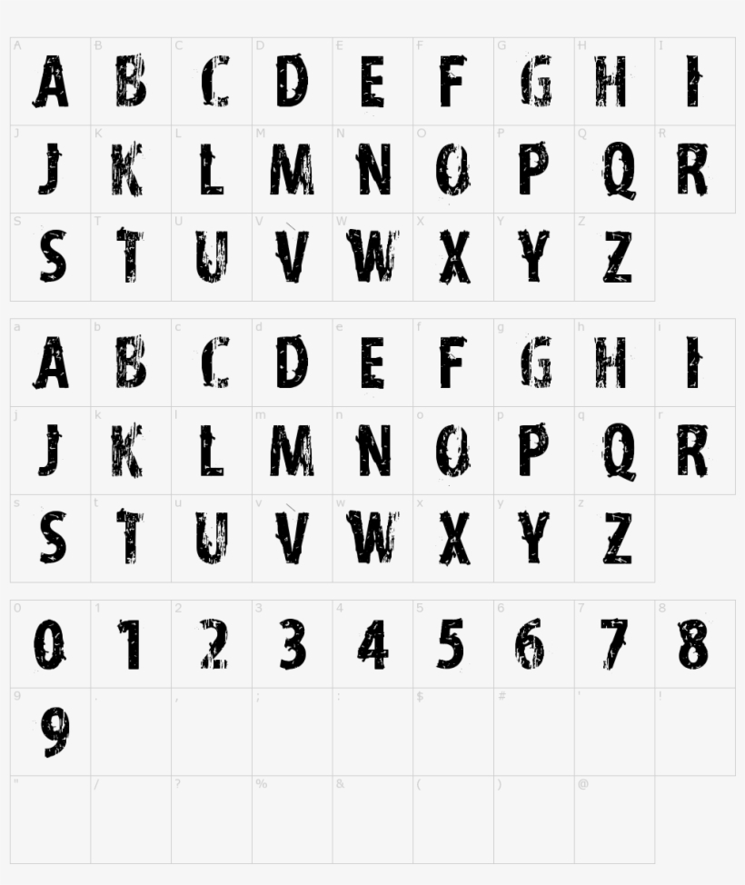 Font Characters - Flintstone Font Transparent PNG - 1000x1150 - Free ...