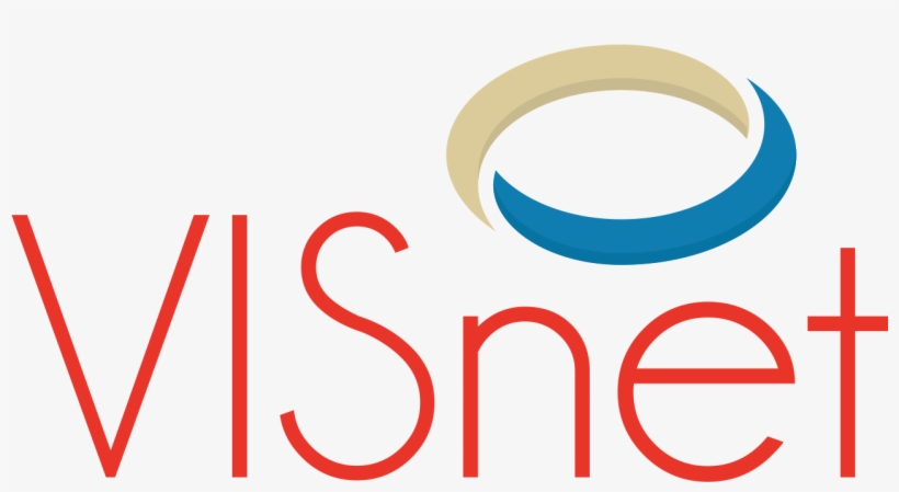 Visnet Logo Notagline Color Over Transparent - New Icon Model Logo ...