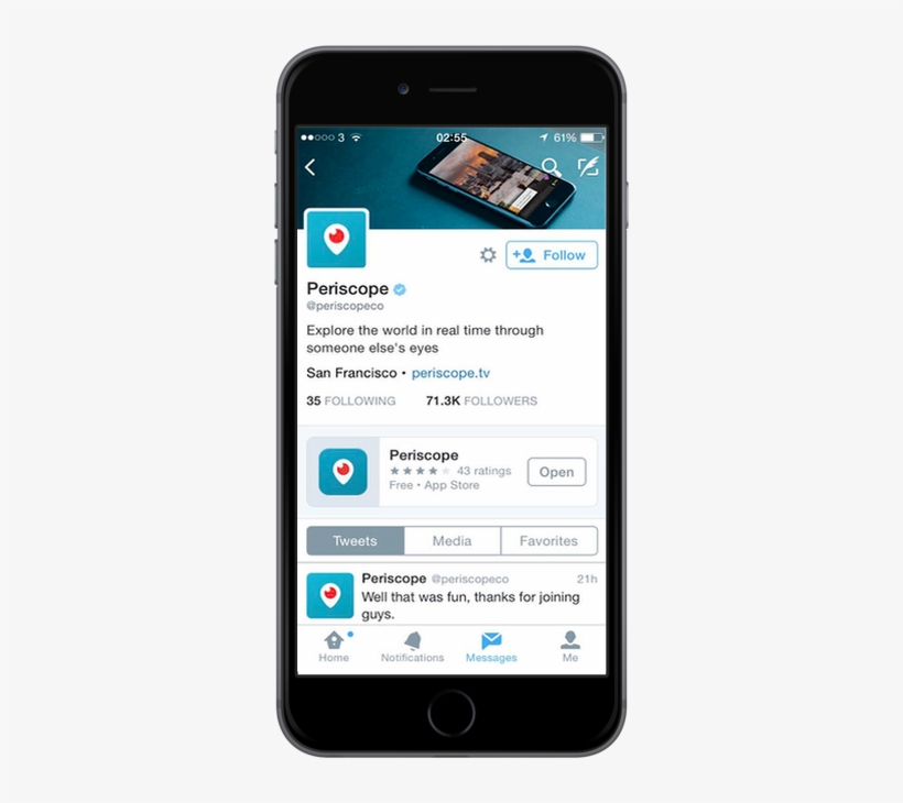 Pinned Apps In The Twitter Ios App Used To Boost App - Twitter Mobile ...