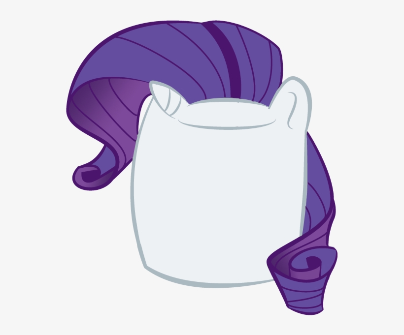 Pony Re-imaginings - Rarity Marshmallow Transparent PNG - 595x842 ...