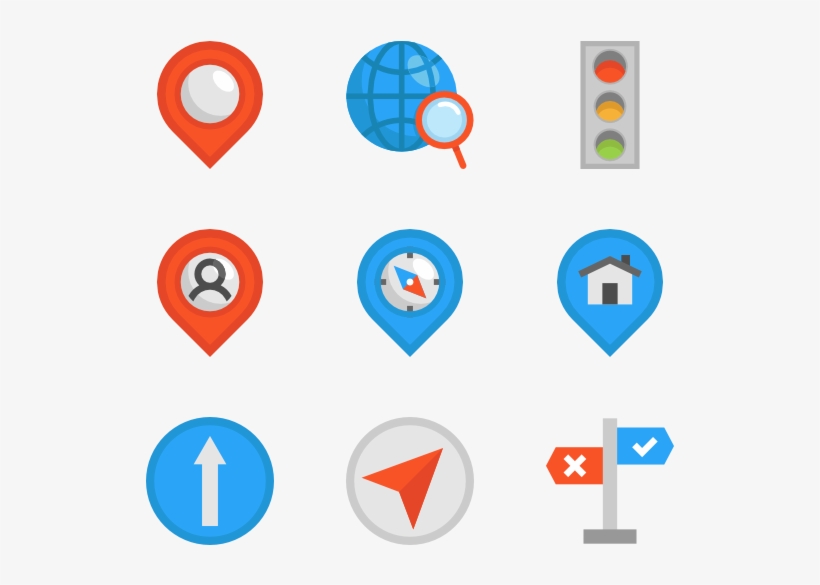 Navigation Elements - Free Navigation Icons Transparent PNG - 600x564 ...