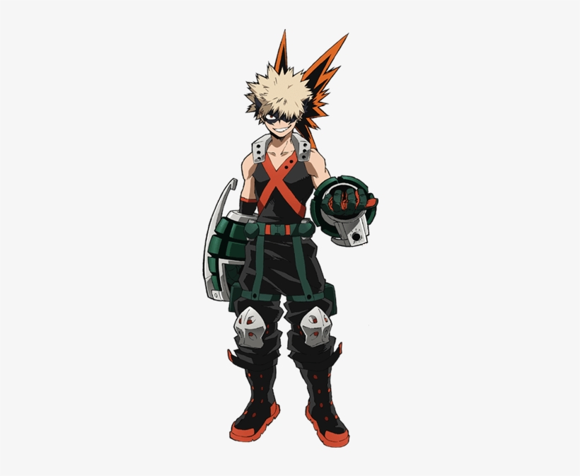 Download Katsuki Bakugo Hero Costume Full Body - Bakugou Boku No Hero ...