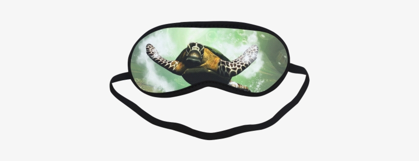 Cute Turtle Sleeping Mask - Googly Eyes Sleep Mask Transparent PNG ...