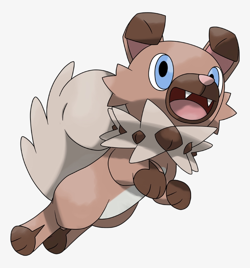Pokemon Shiny-rockruff Is A Fictional Character Of - Shiny Rockruff Png ...