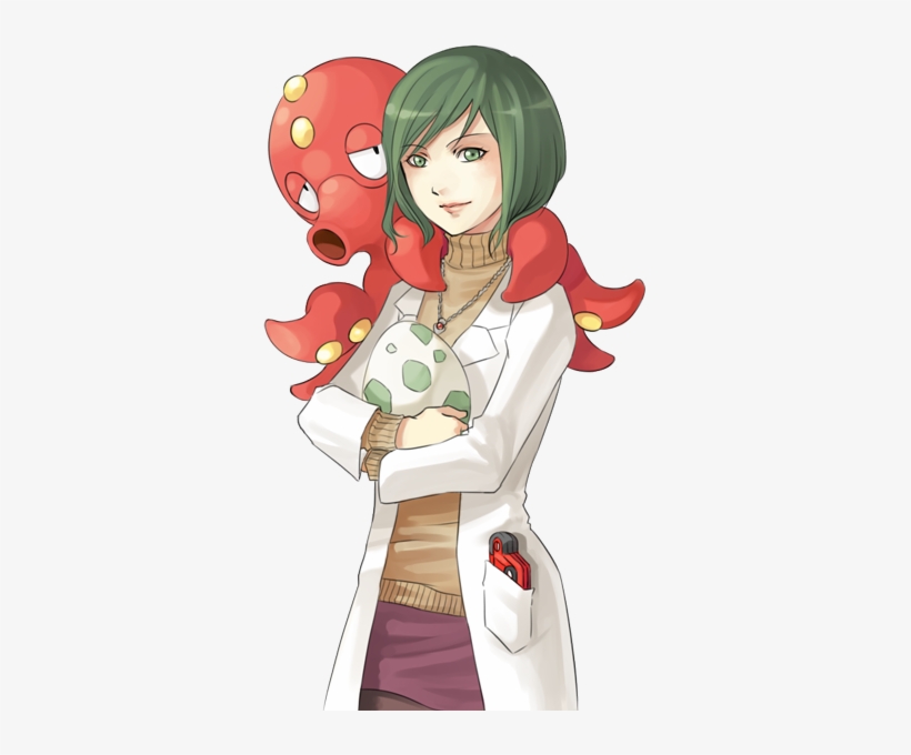 Professor Cypress - Pokemon Professor Cypress Transparent PNG - 346x600 ...