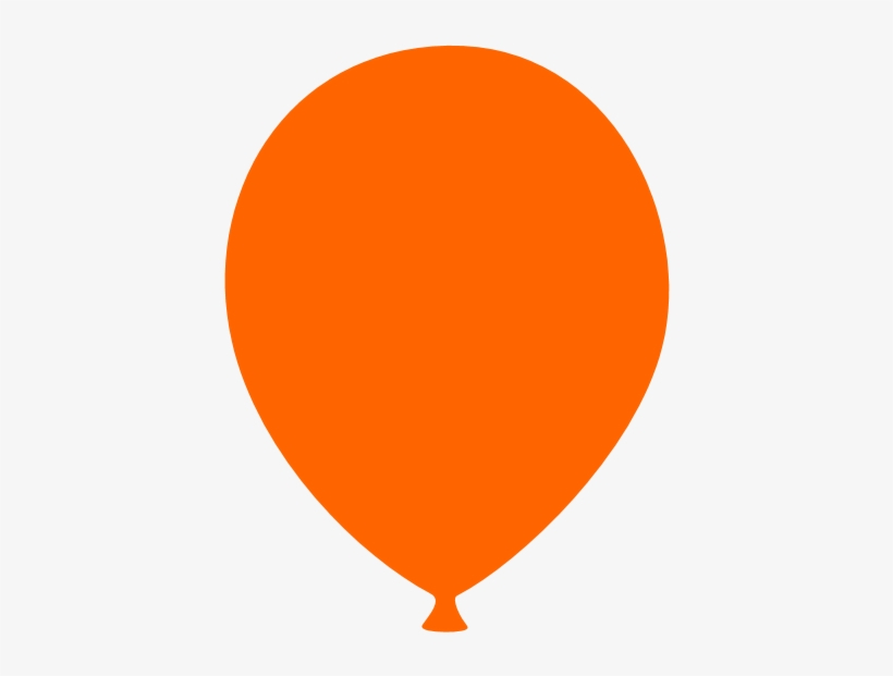 Orange Balloon Clipart Designed Orange Balloon, Balloon Vector,