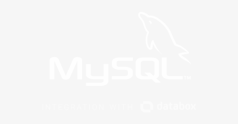 Connect To Your Mysql Data With Databox - Ps4 Logo White Transparent ...