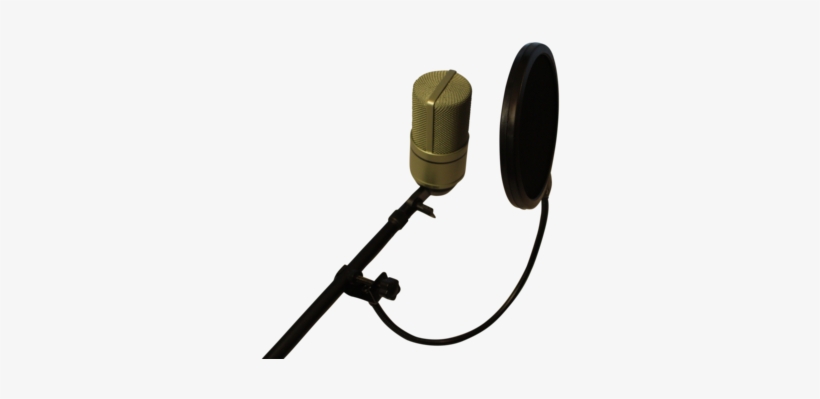 Download Recording Microphone With Stand Png - Transparent Studio ...