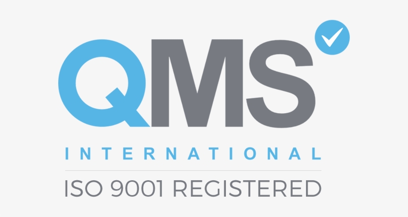 Iso 9001 Registered Logo - Qms International Transparent PNG - 586x357 - Free Download on NicePNG