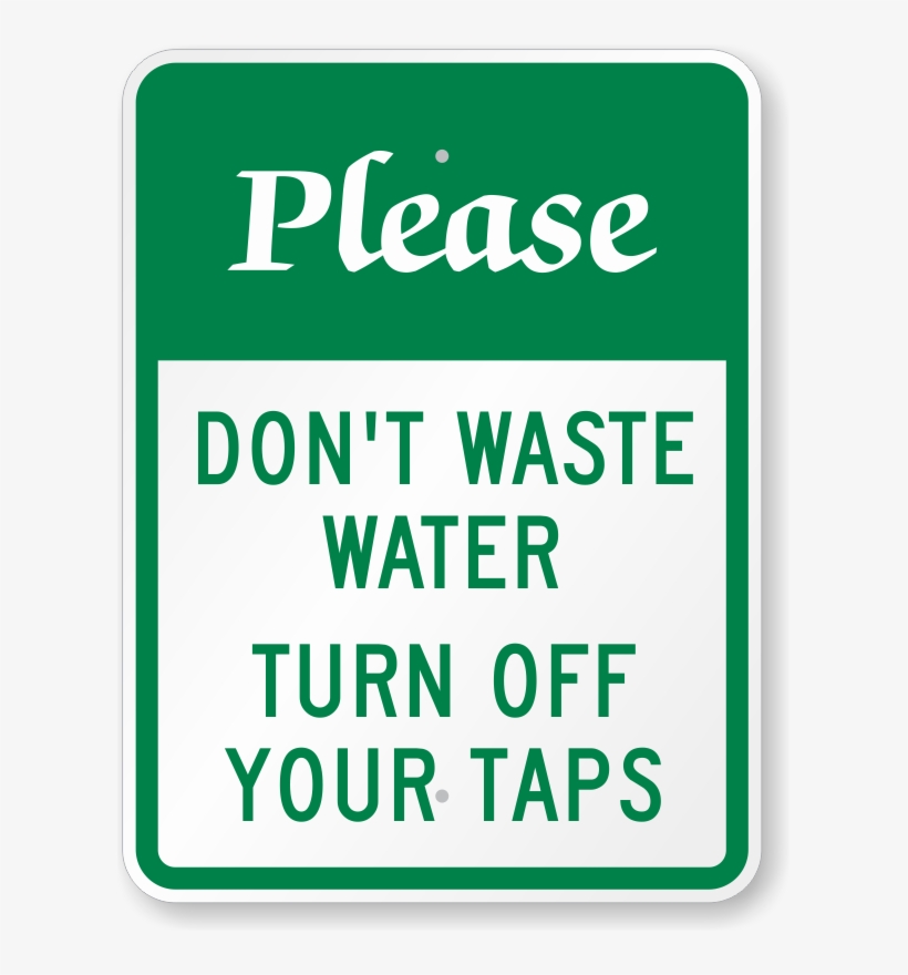 Zoom, Price, Buy - Don T Waste Drinking Water Transparent PNG - 607x800 ...