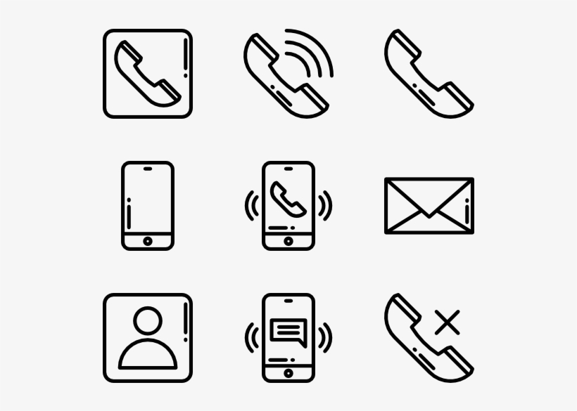 Download Telephone - Cafe Icons - HD Transparent PNG - NicePNG.com