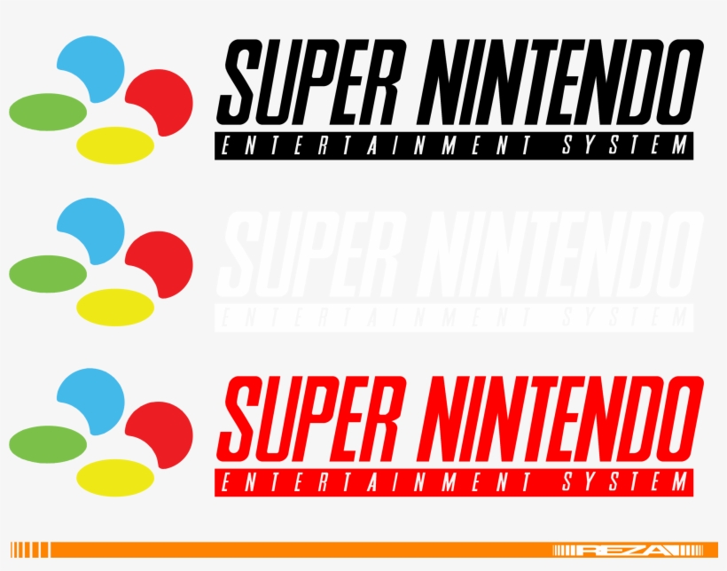 Download Snes Color Logos - Super Nintendo Entertainment System Logo ...