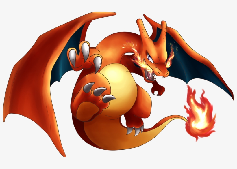 Shiny Charizard Sprite Pixel