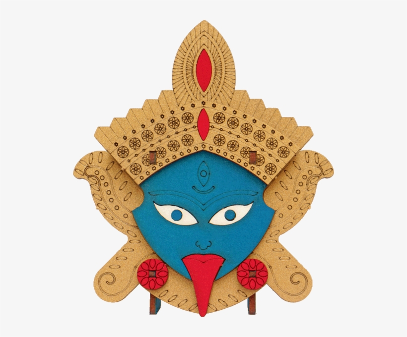 Kali-ma - Maa Kali Face Png Transparent PNG - 526x600 - Free Download ...