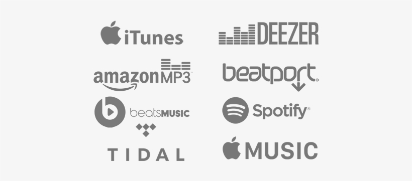 Download Itunes Google Play Spotify Png - Digital Music Platform Logos ...
