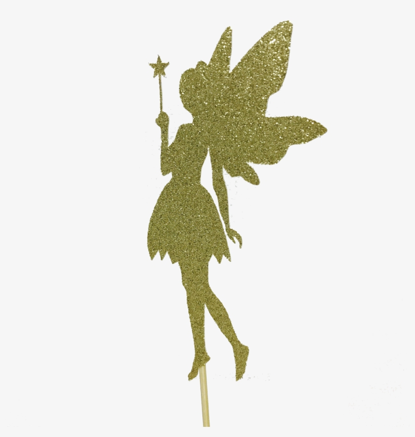 Magical Fairy Cake Topper - Fairy With A Wand Transparent PNG ...
