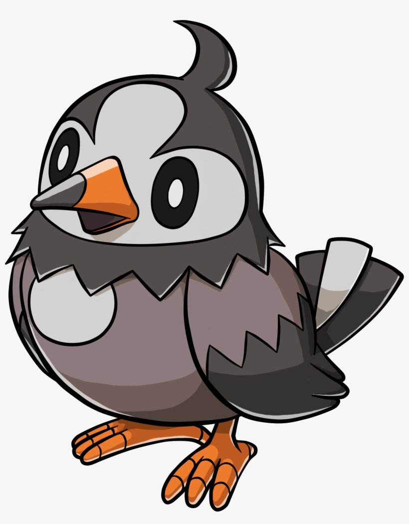 396starly Pokemon Ranger Shadows Of Almia - Starling Pokemon ...