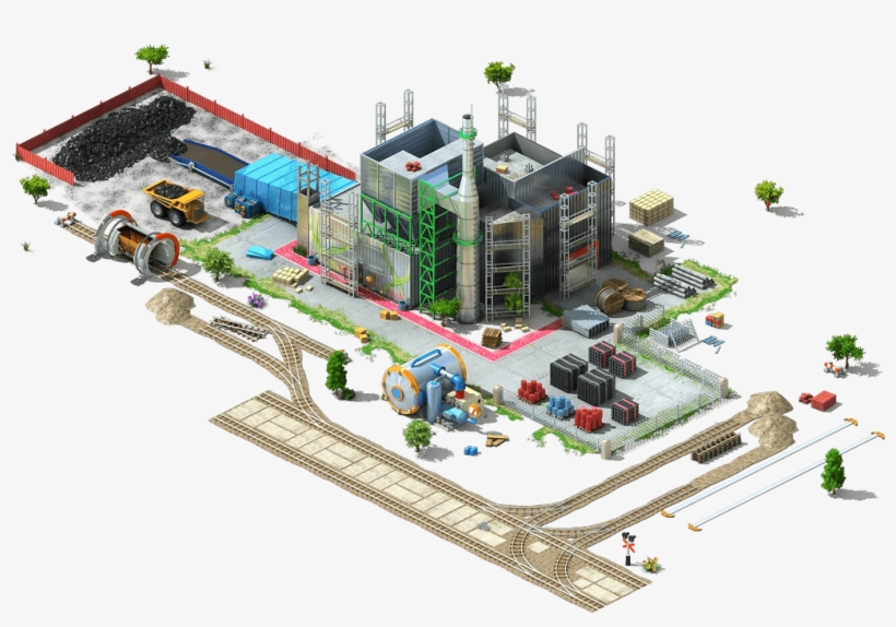 Graphite Plant Construction - Construction Transparent PNG - 1019x664 ...
