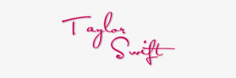 Taylor Swift Signature Png - Instrumental Play-along By Taylor Swift ...