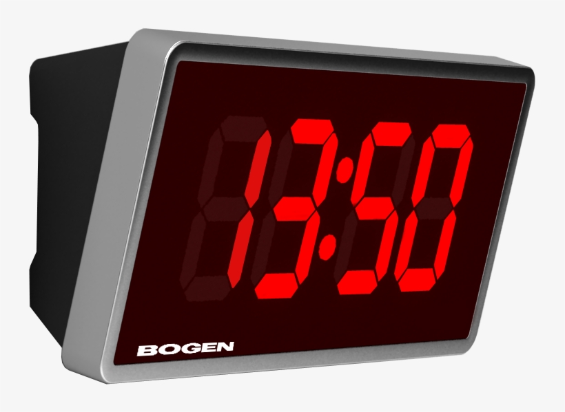 Bogen Digital Clock - Digital Clock Transparent Background Transparent ...