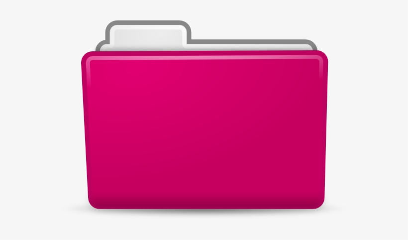 How To Set Use Pink Folder Clipart Transparent PNG - 600x403 - Free ...