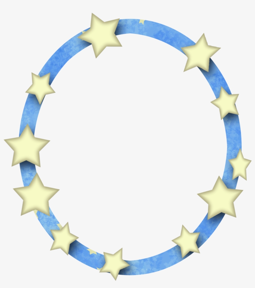 Oval Scrapbook Frames - Blue Oval Frame Png Transparent PNG - 1200x1200 ...