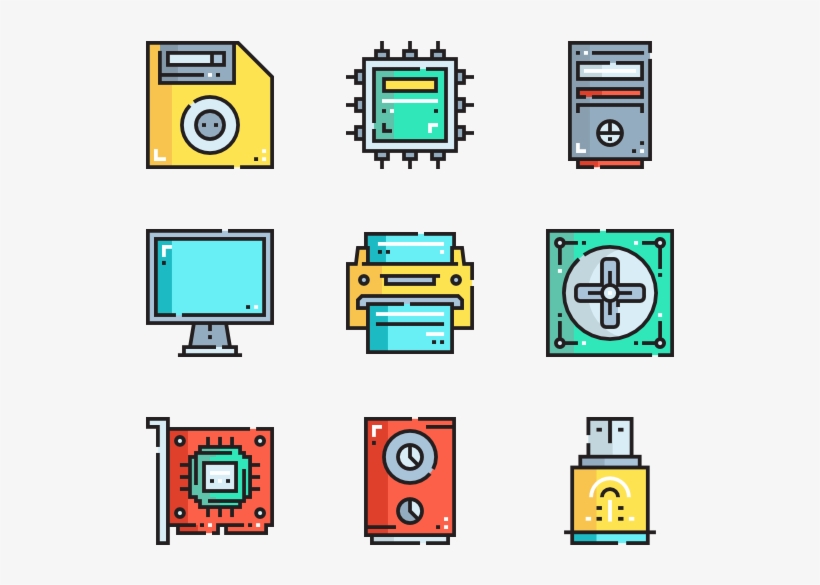 Computer Parts - Icon Transparent PNG - 600x564 - Free Download on NicePNG