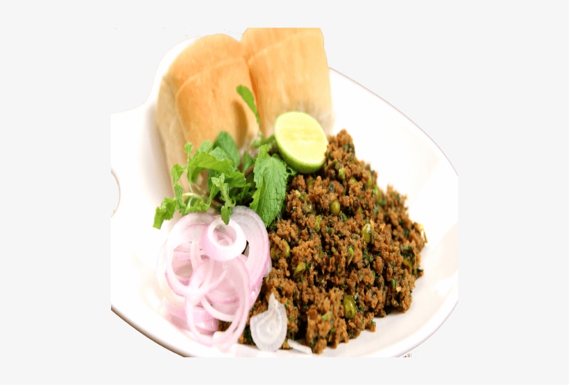 Mutton Keema With Pav - Pav Bhaji Transparent PNG - 500x476 - Free ...