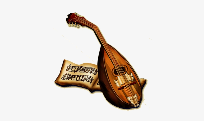Music - Bard Lute Transparent PNG - 400x409 - Free Download on NicePNG