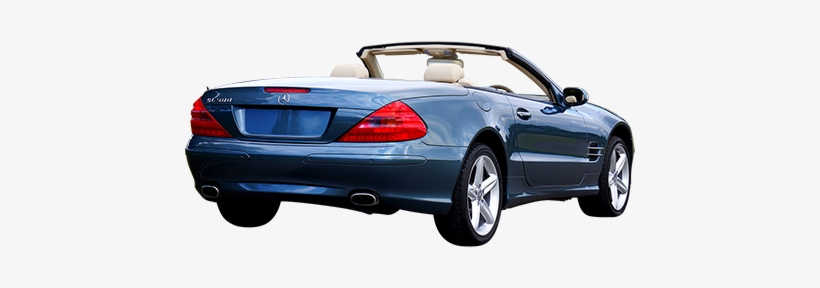 A Beautiful Shiny Powder Blue Mercedes Convertible - Car Transparent ...