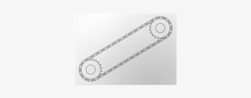 Download Bike Chain Vector - HD Transparent PNG - NicePNG.com