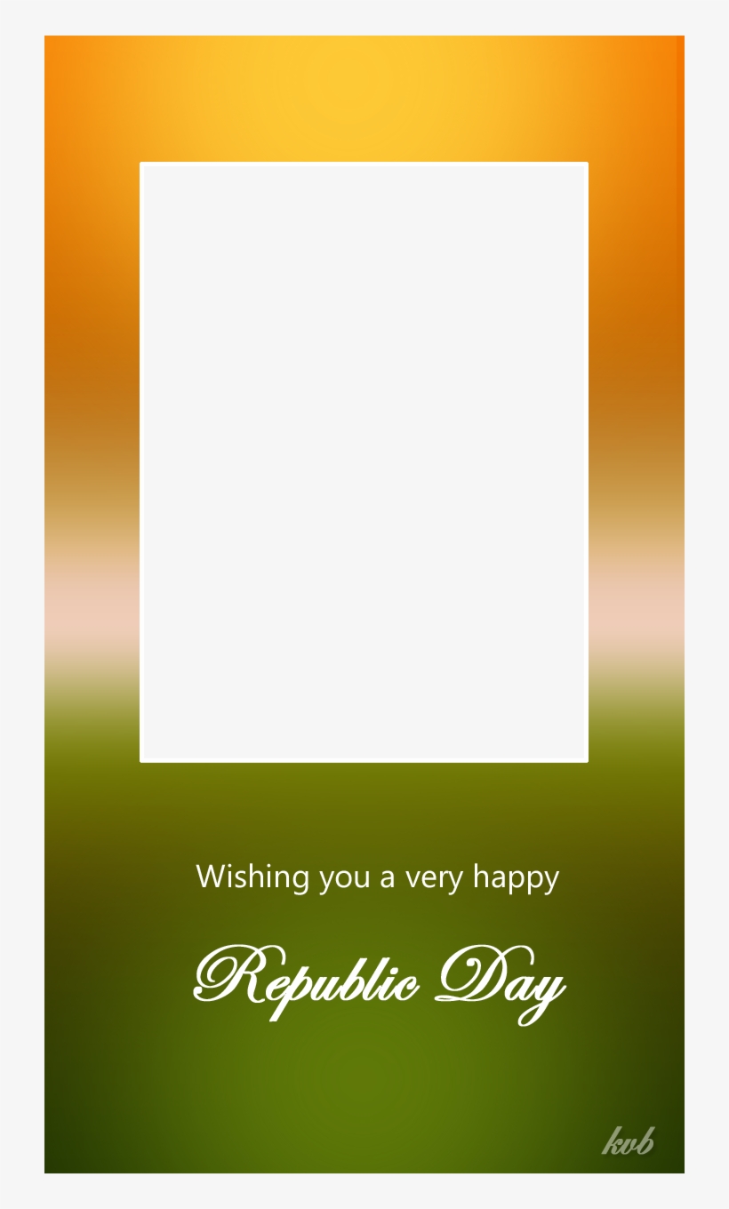 Simple Republic Day Frame - Republic Day Frame Png Transparent PNG ...