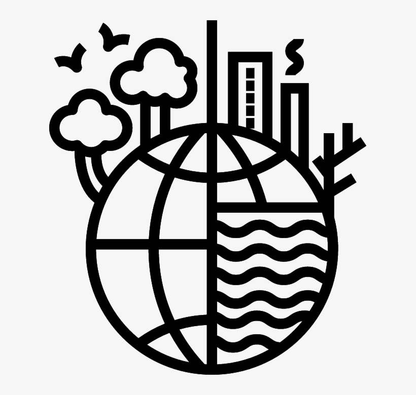 Climate Change - Half Globe Icon Transparent PNG - 625x700 - Free ...